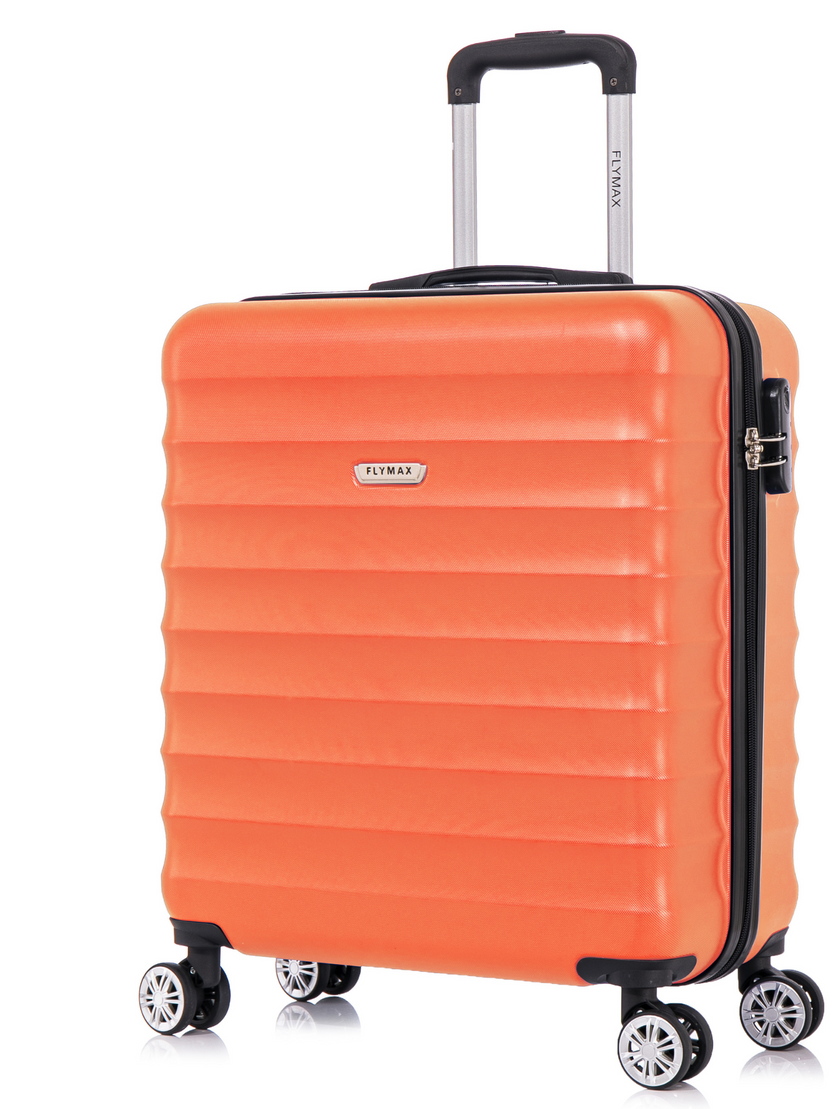 56x45x25 Cabin Suitcase - Flymax Oslo Glide 4 Wheel Super Lightweight ...