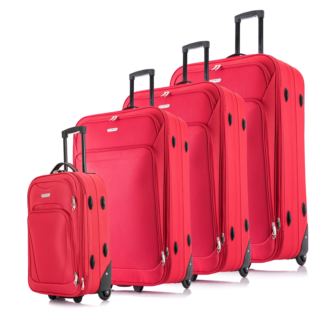 Flymax Vienna Voyager 4-Piece Luggage Set | Spacious, Durable, and ...