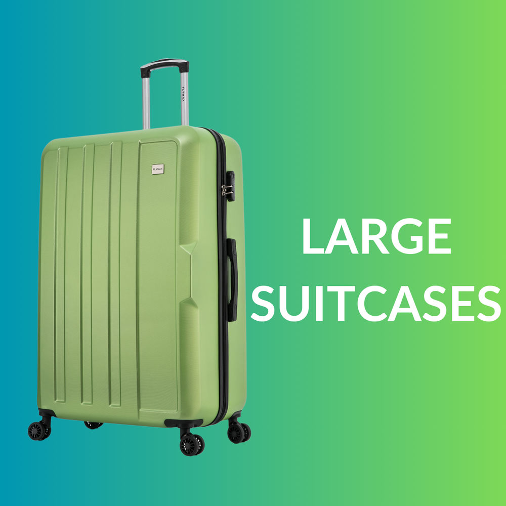 Flymax Luggage | Durable 4 Wheel Suitcases Carry Ons & Cabin Bags