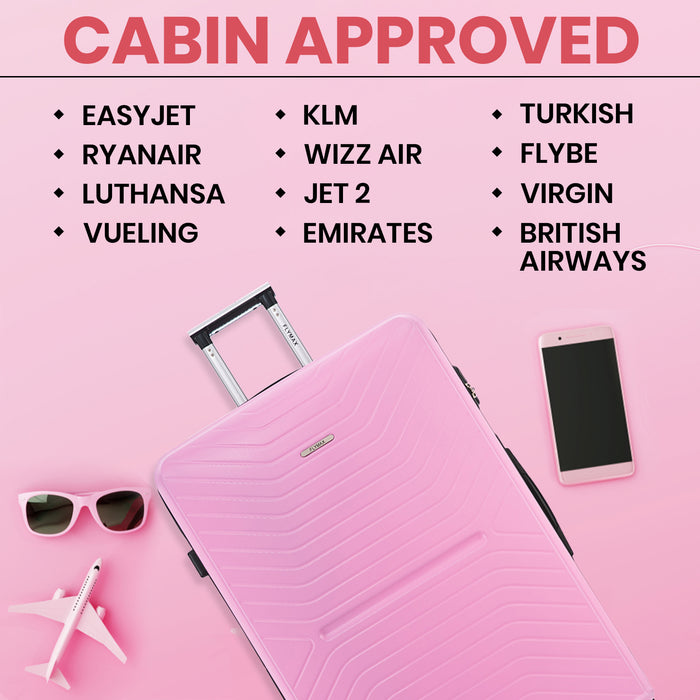 Flymax Luggage | Durable 4 Wheel Suitcases Carry Ons & Cabin Bags